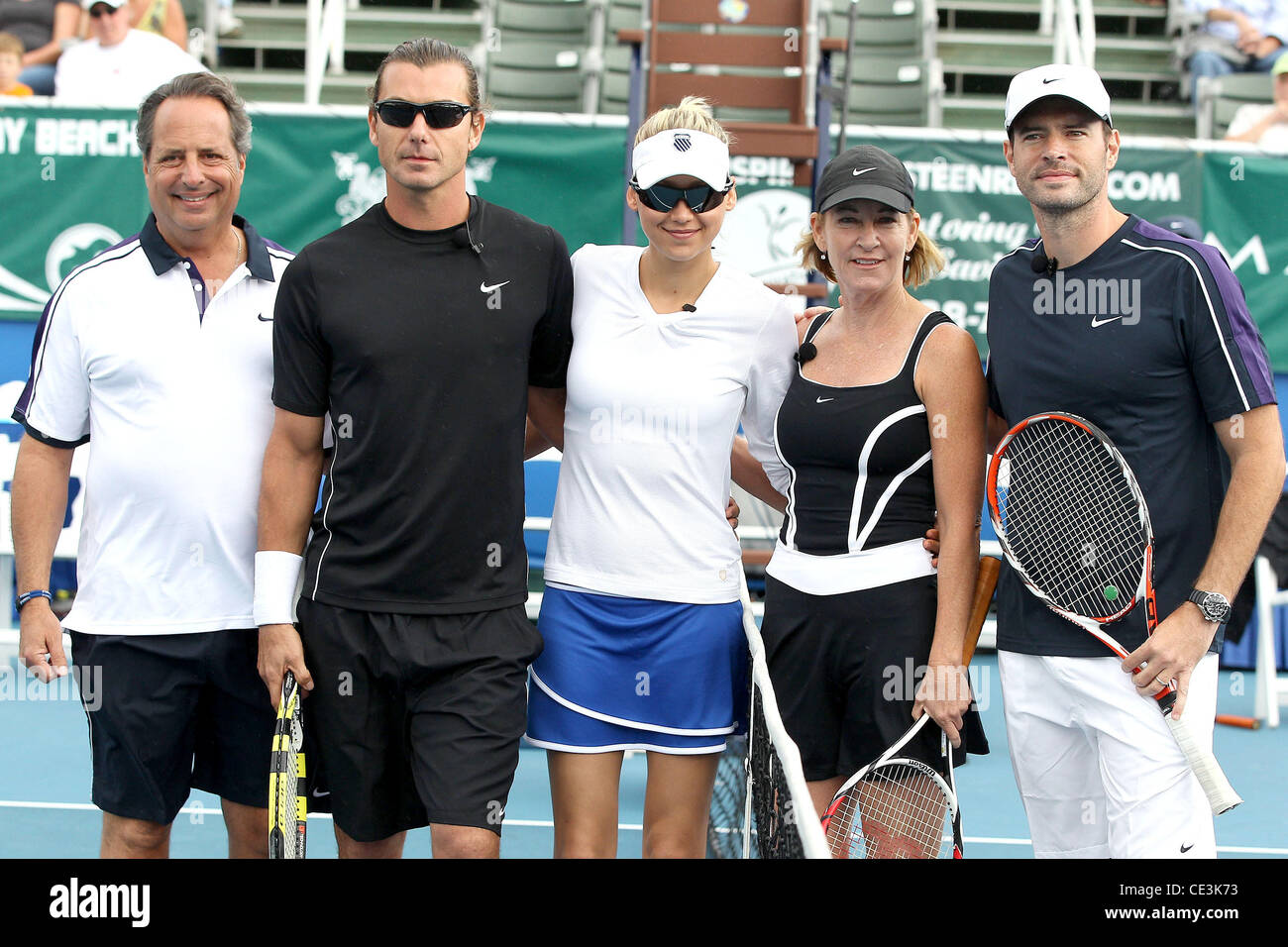 Jon Lovitz, Gavin Rossdale, Anna Kournikova, Chris Evert and Scott ...