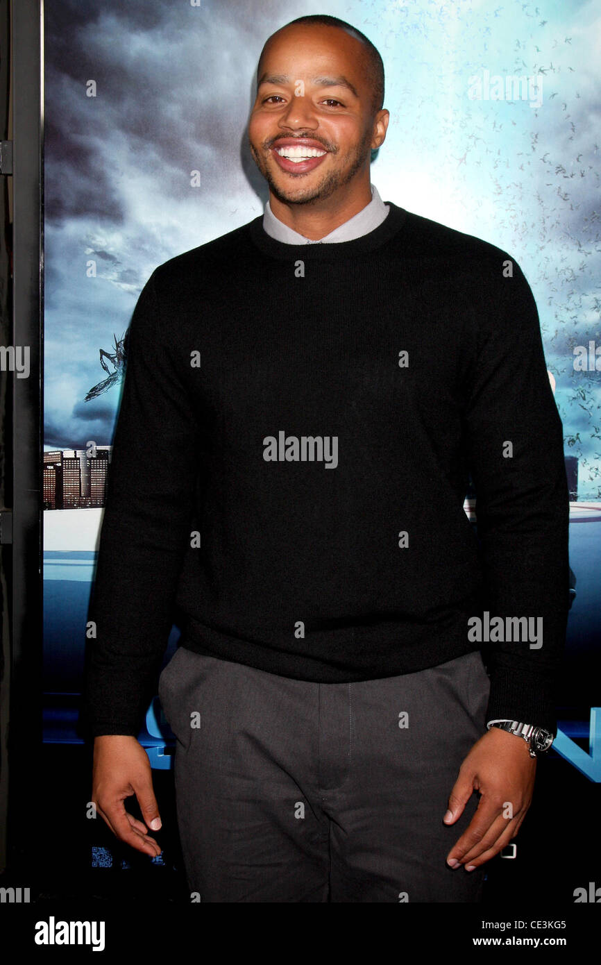 Donald Faison Los Angeles premiere of 'Skyline' held at Regal Cinemas L ...