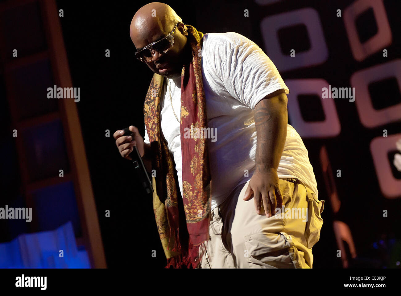 Cee Lo Green Soul Train Awards pre-show at Cobb Energy Performing Arts ...