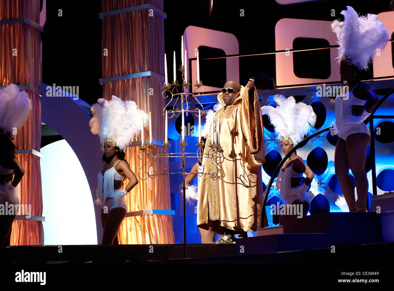Cee Lo Green Soul Train Awards held at the Cobb Energy Performing Arts ...