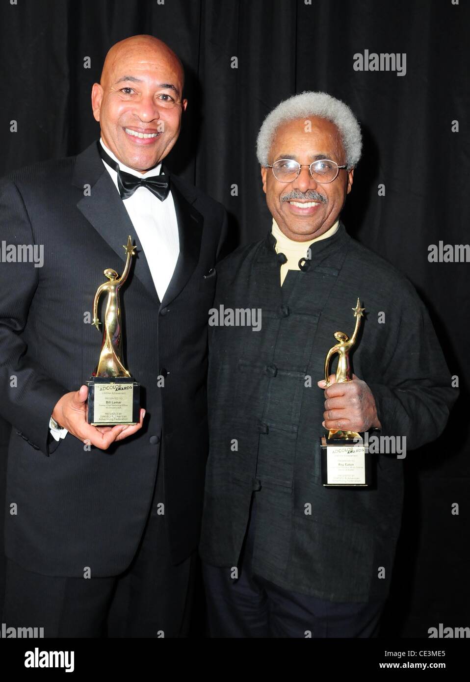 Bill Lamar Jr. and Roy Eaton accepting the Lifetime Achievement Award ...