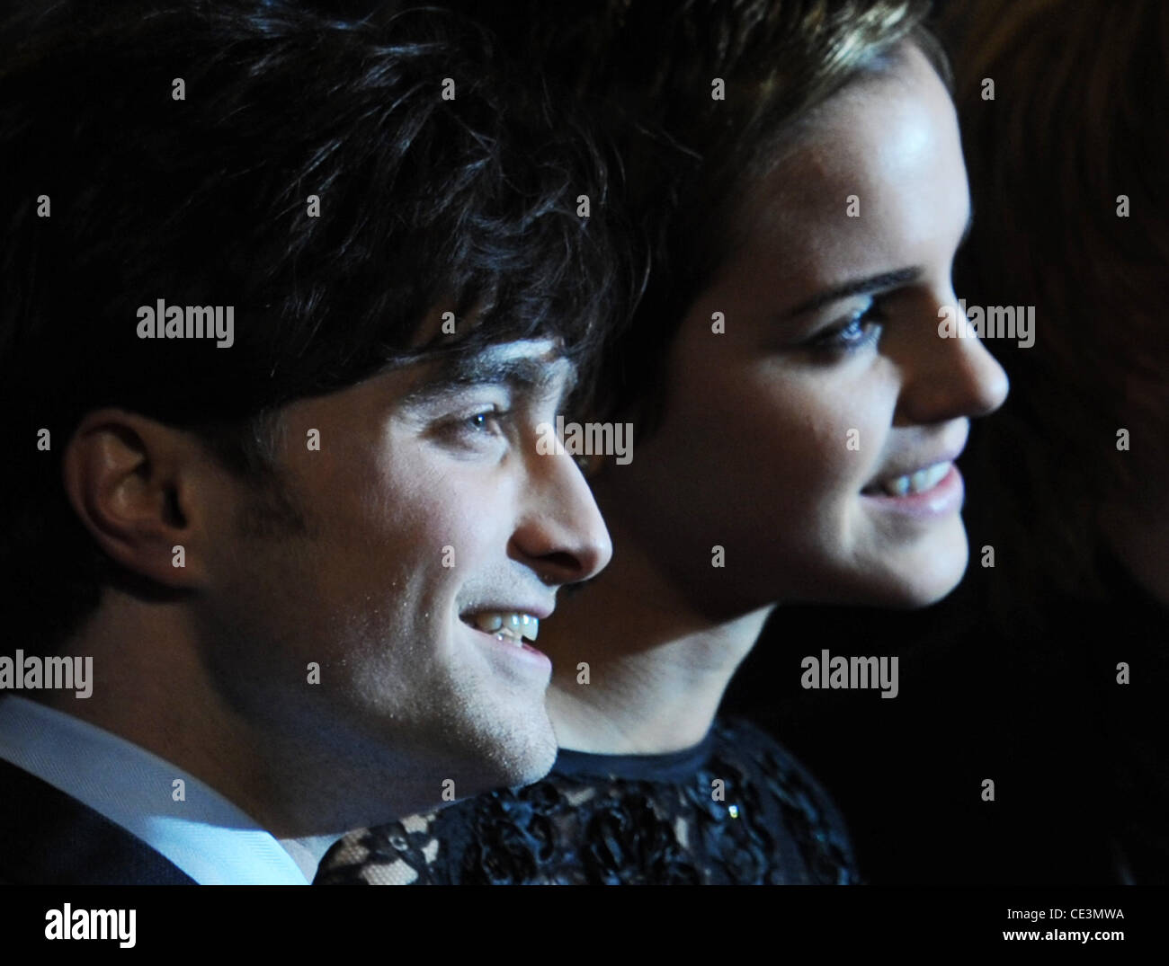 Daniel Radcliffe and Emma Watson World Premiere of 'Harry Potter and ...