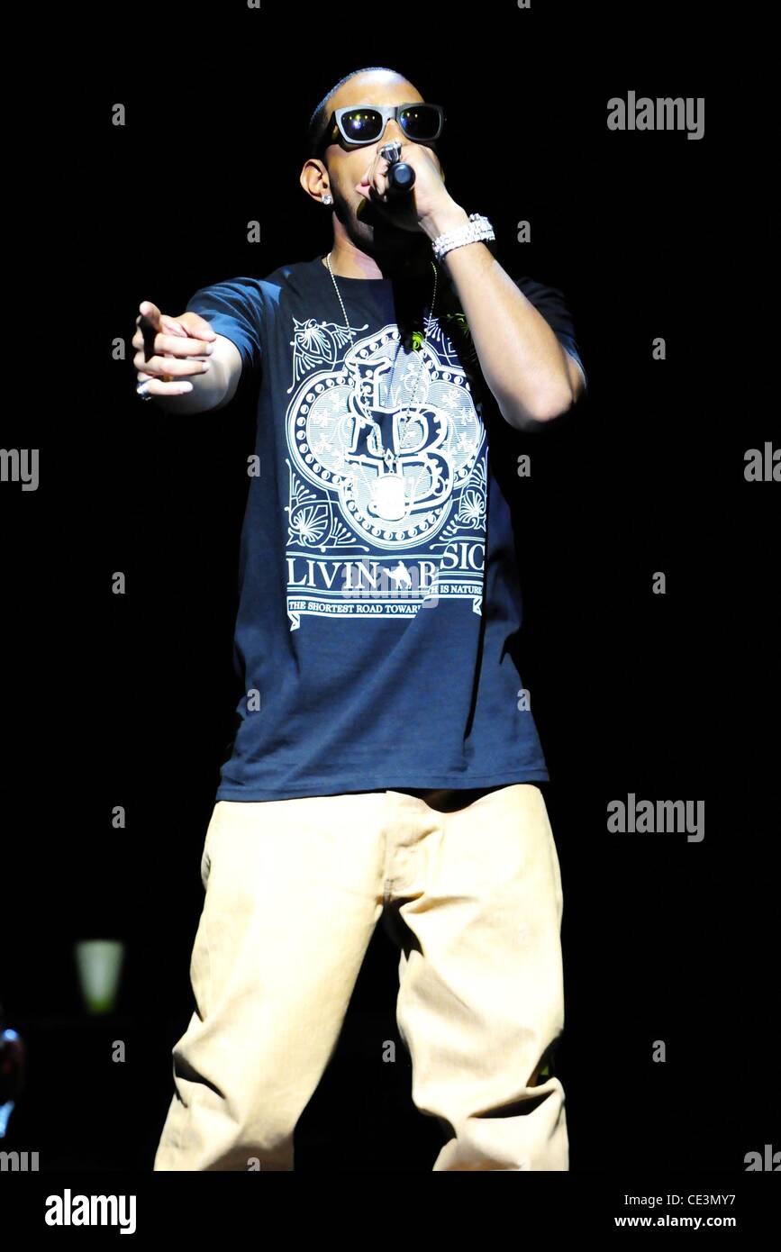 Ludacris performs during the King of Rap concert at the James L. Knight ...