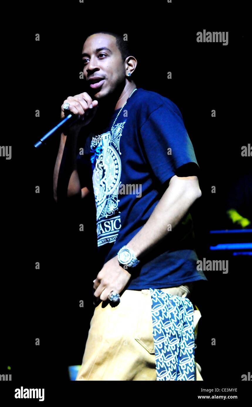 Ludacris performs during the King of Rap concert at the James L. Knight ...