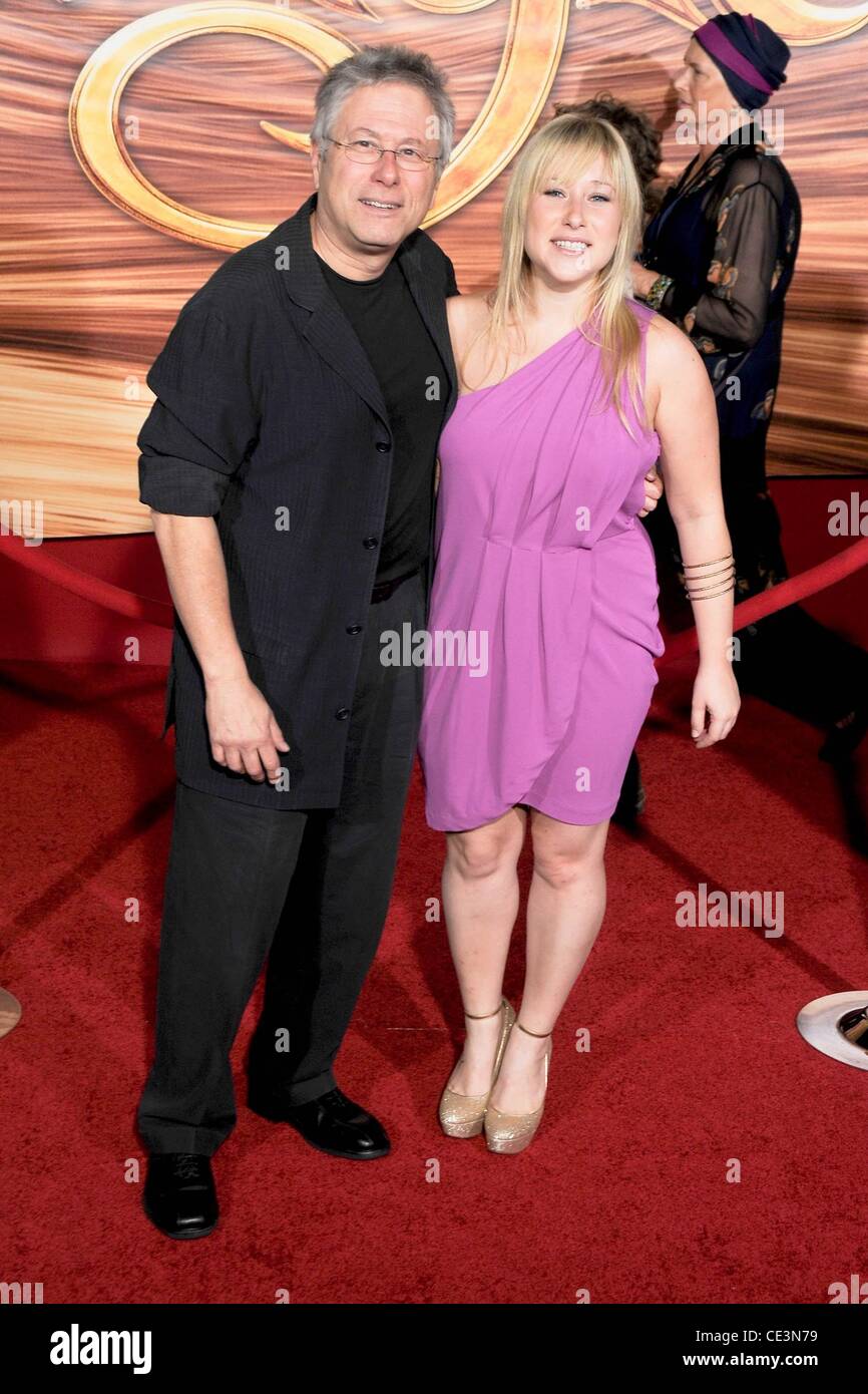 Alan Menken and Guest Disney's 'Tangled' Los Angeles Premiere at the El ...