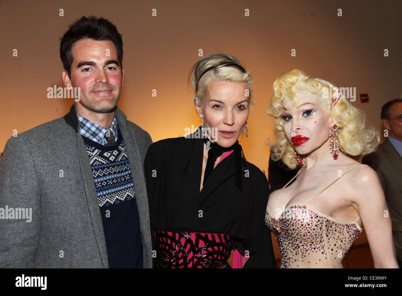 Andrew Freesmeier, Daphne Guinness and Amanda Lepore 9th Annual Glaad ...