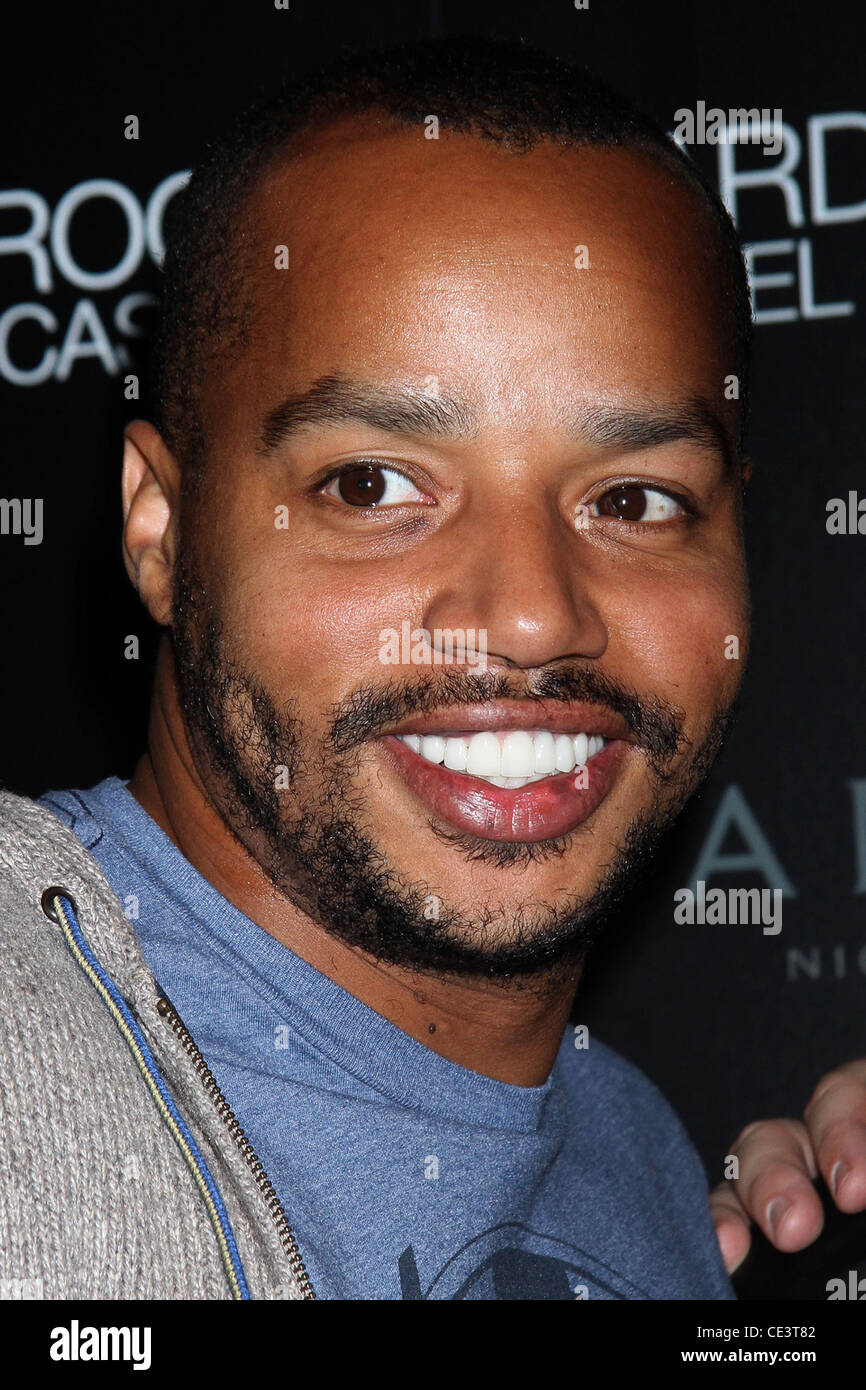Donald Faison Skyline movie cast party at Vanity Nightclub inside the ...