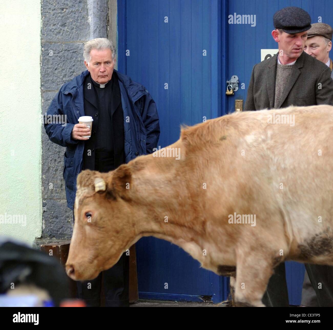 Martin Sheen filming on set of his new film 'Stella Days' Tipperary ...