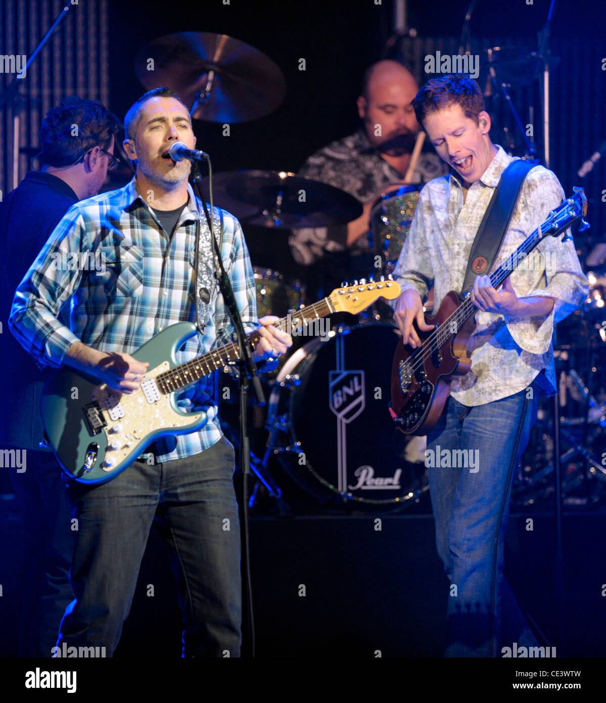 Ed Robertson, Tyler Stewart and Jim Creeggan Barenaked Ladies ...