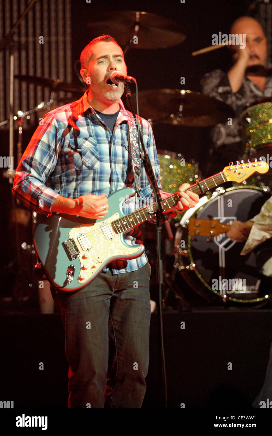 Ed Robertson Barenaked Ladies performing on stage at Massey Hall ...