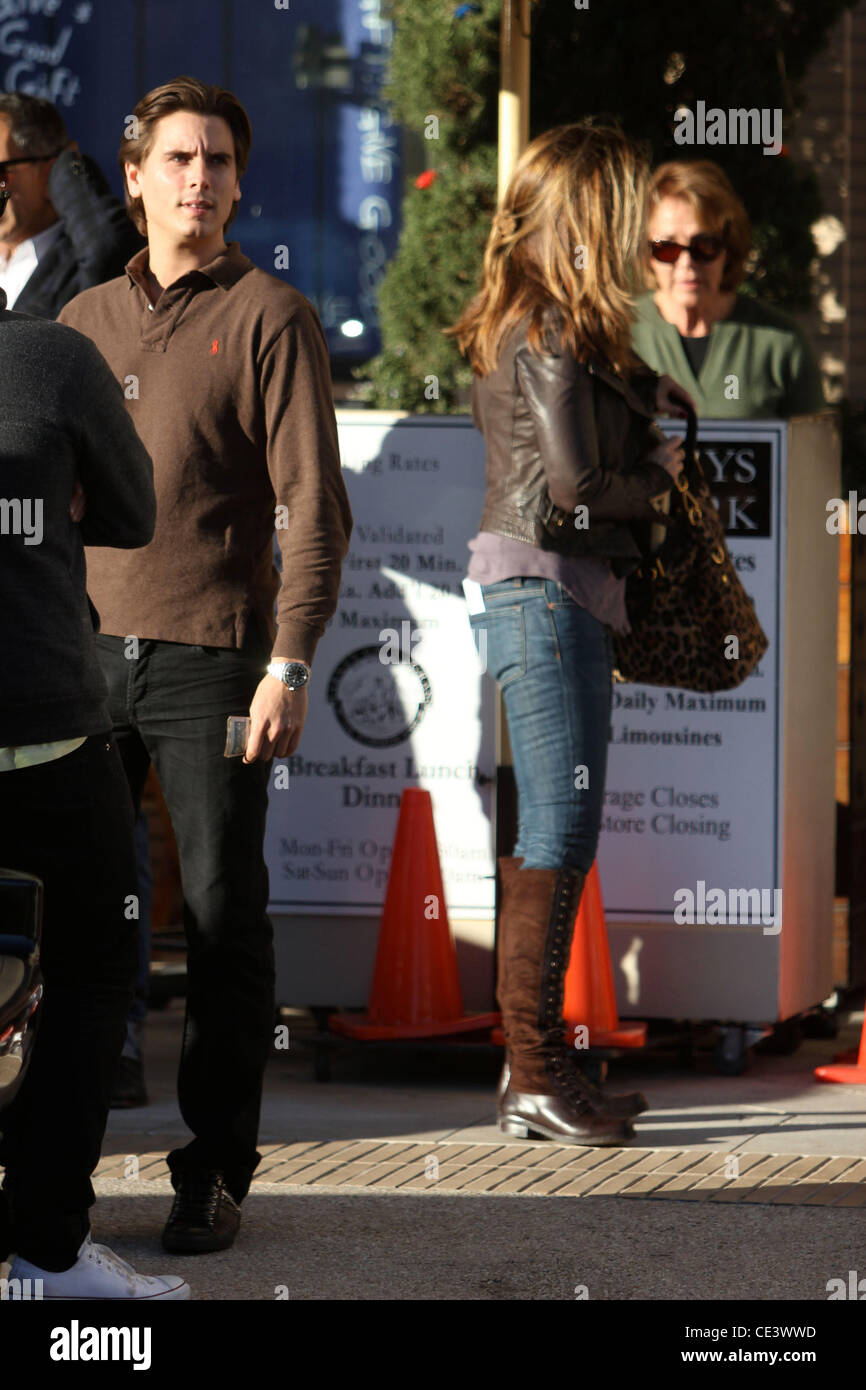 Scott Disick and Maria Shriver do some Black Friday shopping at Barneys ...