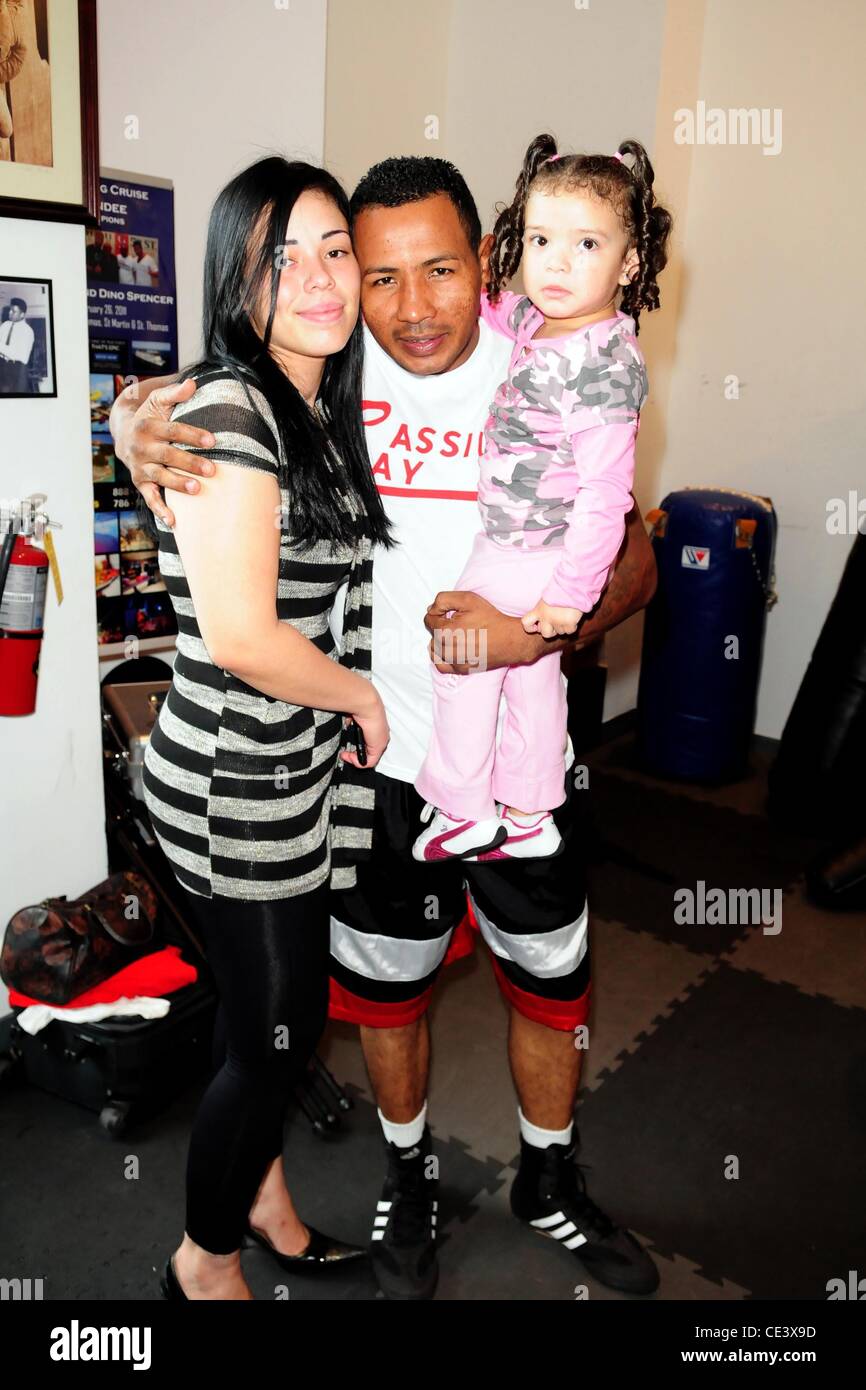 Ricardo Mayorga aka 'El Matador' with his wife Zoyla Mayorga and ...