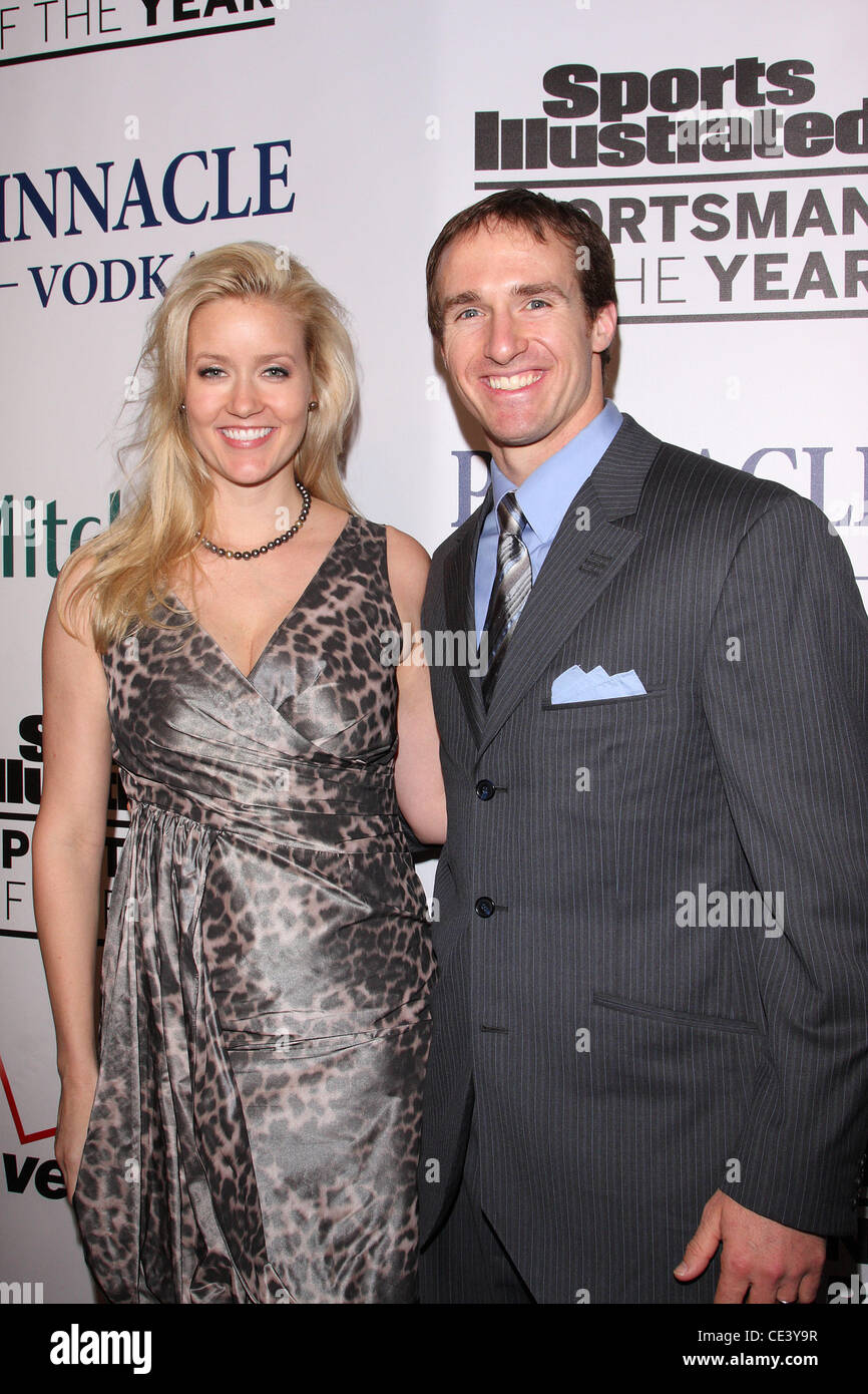 Brittany Brees and Drew Brees 2010 Sports Illustrated Sportsman of the ...