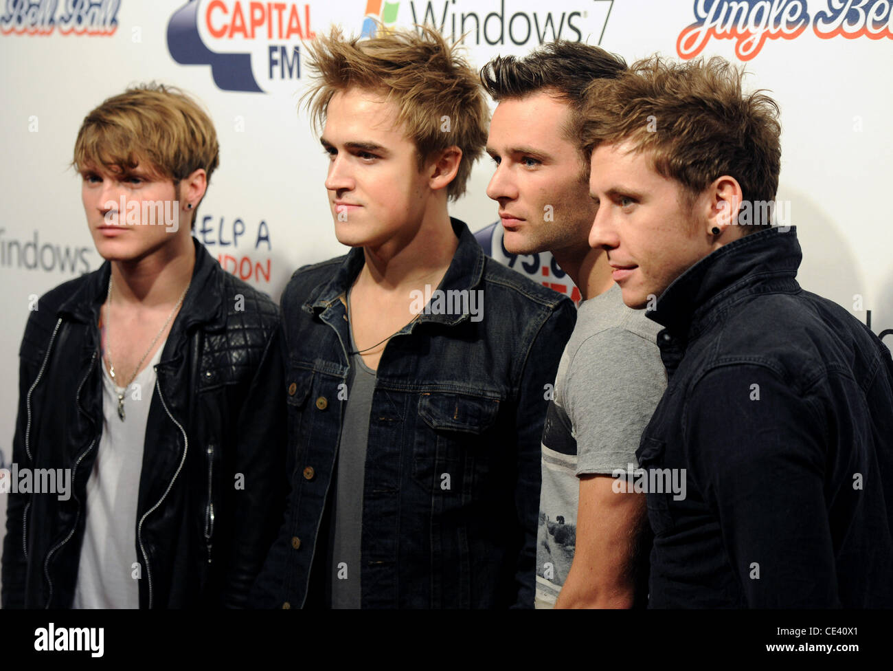 McFly Jingle Bell Ball held at The O2 Arena. London, England - 04.12.10 ...