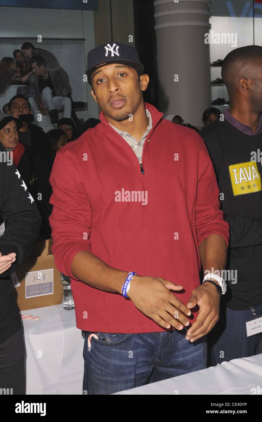 Corey Webster New York Pro Football players partner with Joseph Abboud ...