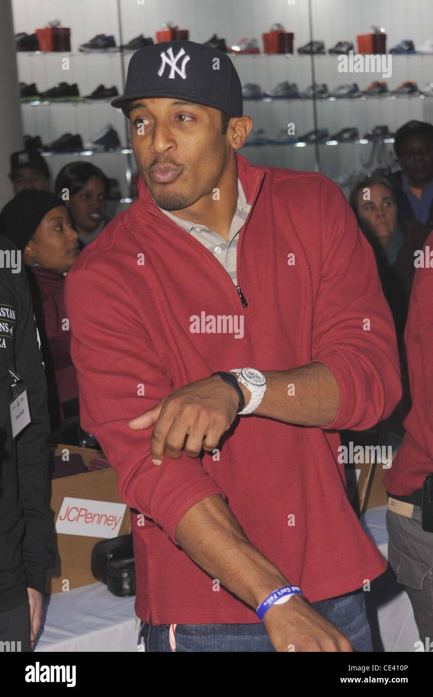 Corey Webster New York Pro Football players partner with Joseph Abboud ...