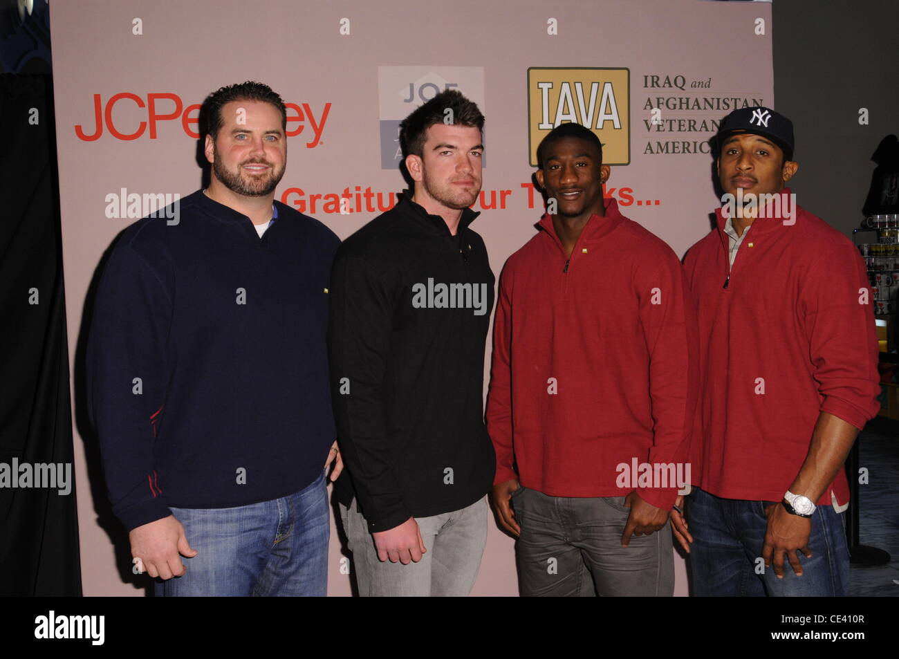 Shaun O'Hara, Matt Dodge, Guest and Corey Webster New York Pro Football ...