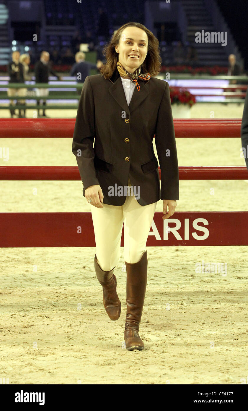 Martina Hingis attends the International Gucci Masters Competition 2010 ...