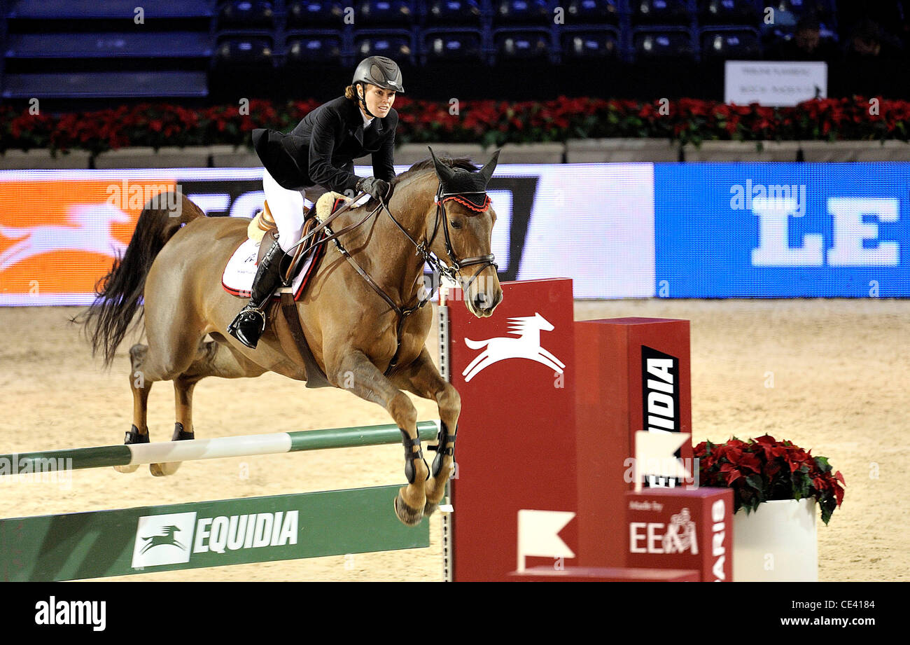 Martina Hingis attends the International Gucci Masters Competition 2010 ...