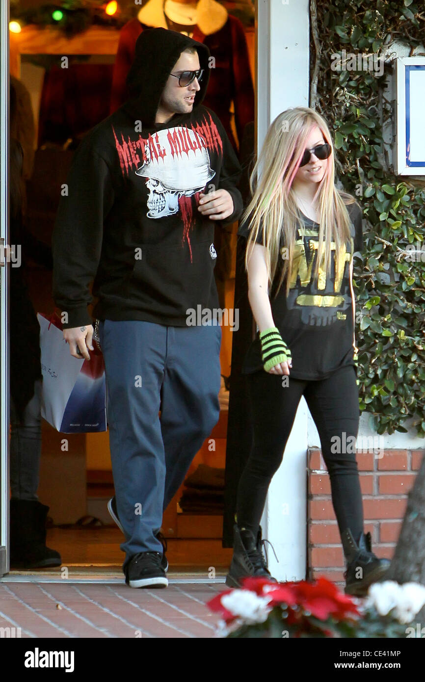 Avril lavigne and brody jenner hi-res stock photography and images - Alamy