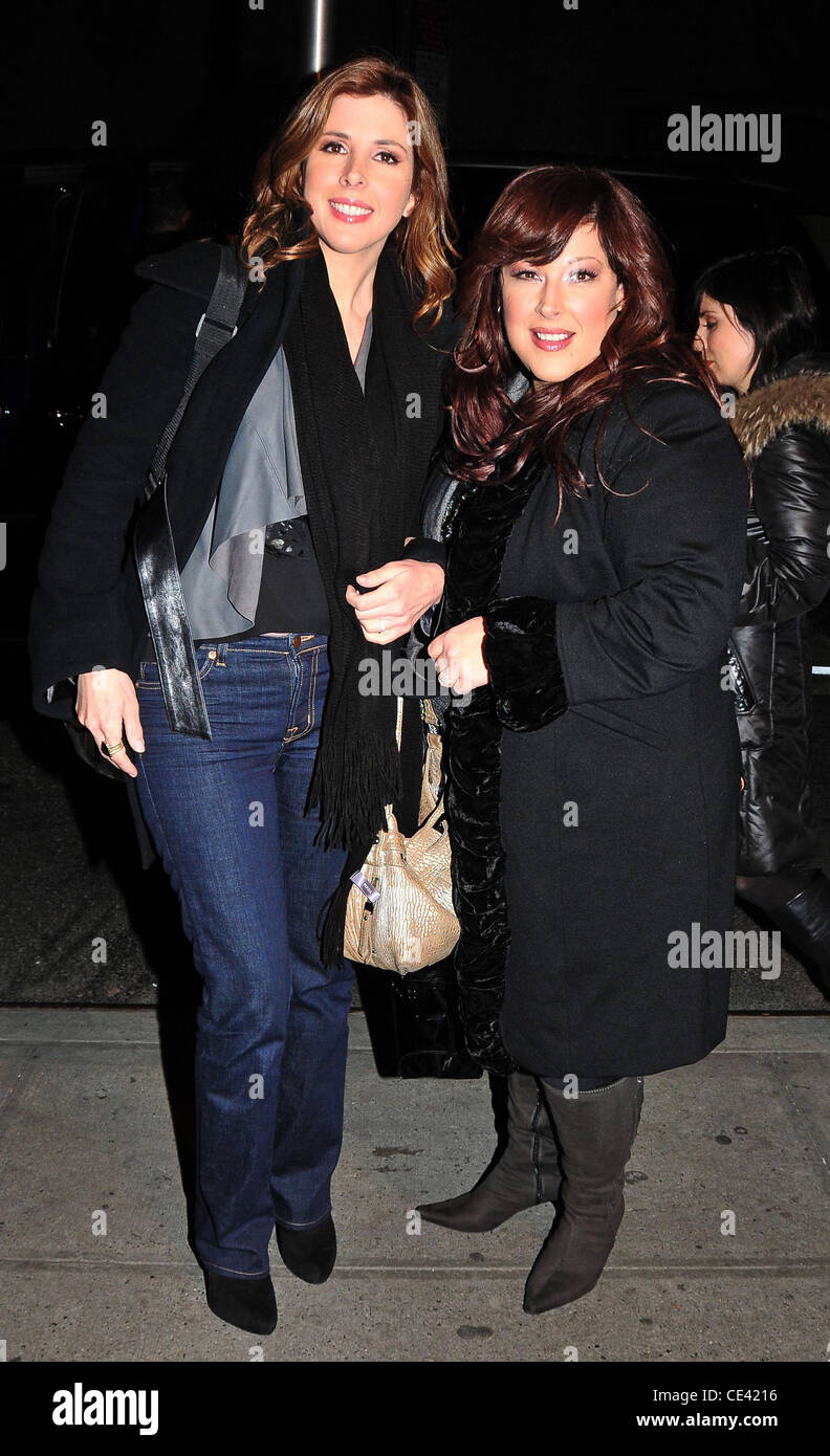 Wendy Wilson and Carnie Wilson of Wilson Phillips outside their ...