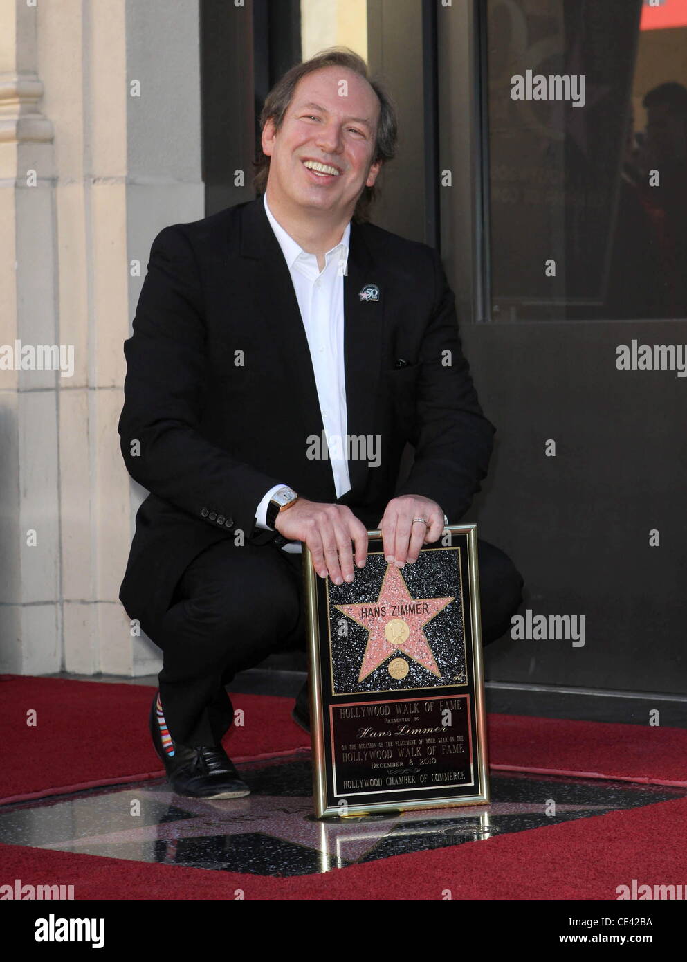 Hans Zimmer German composer and music producer Hans Zimmer is honored ...