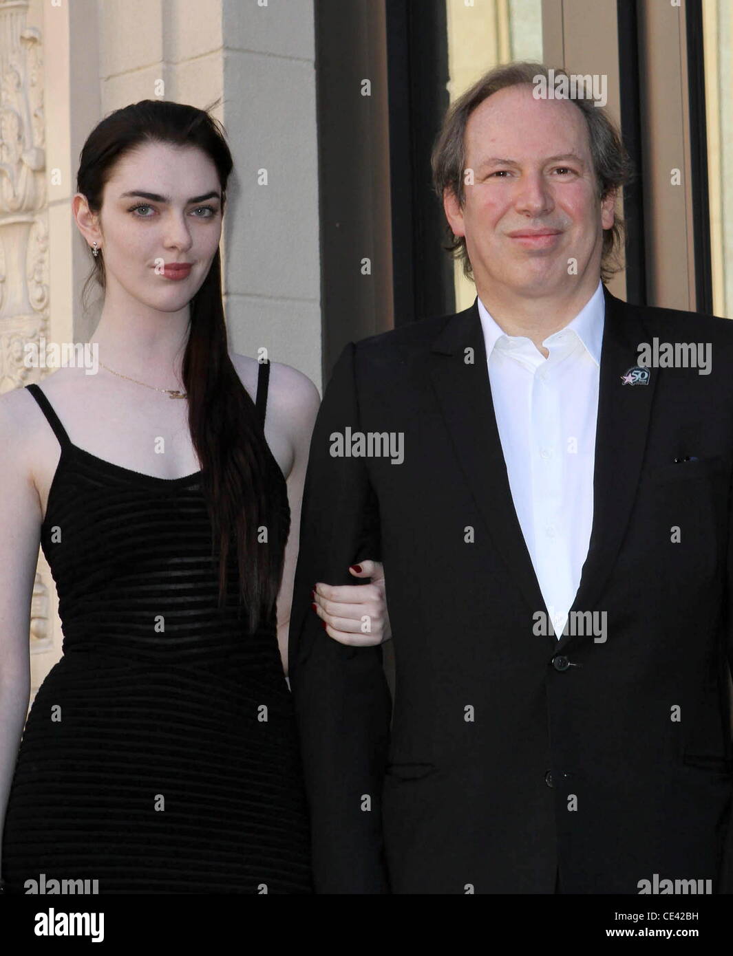 Zoey Zimmer And Hans Zimmer German Composer And Music Producer Hans Zimmer Is Honored And