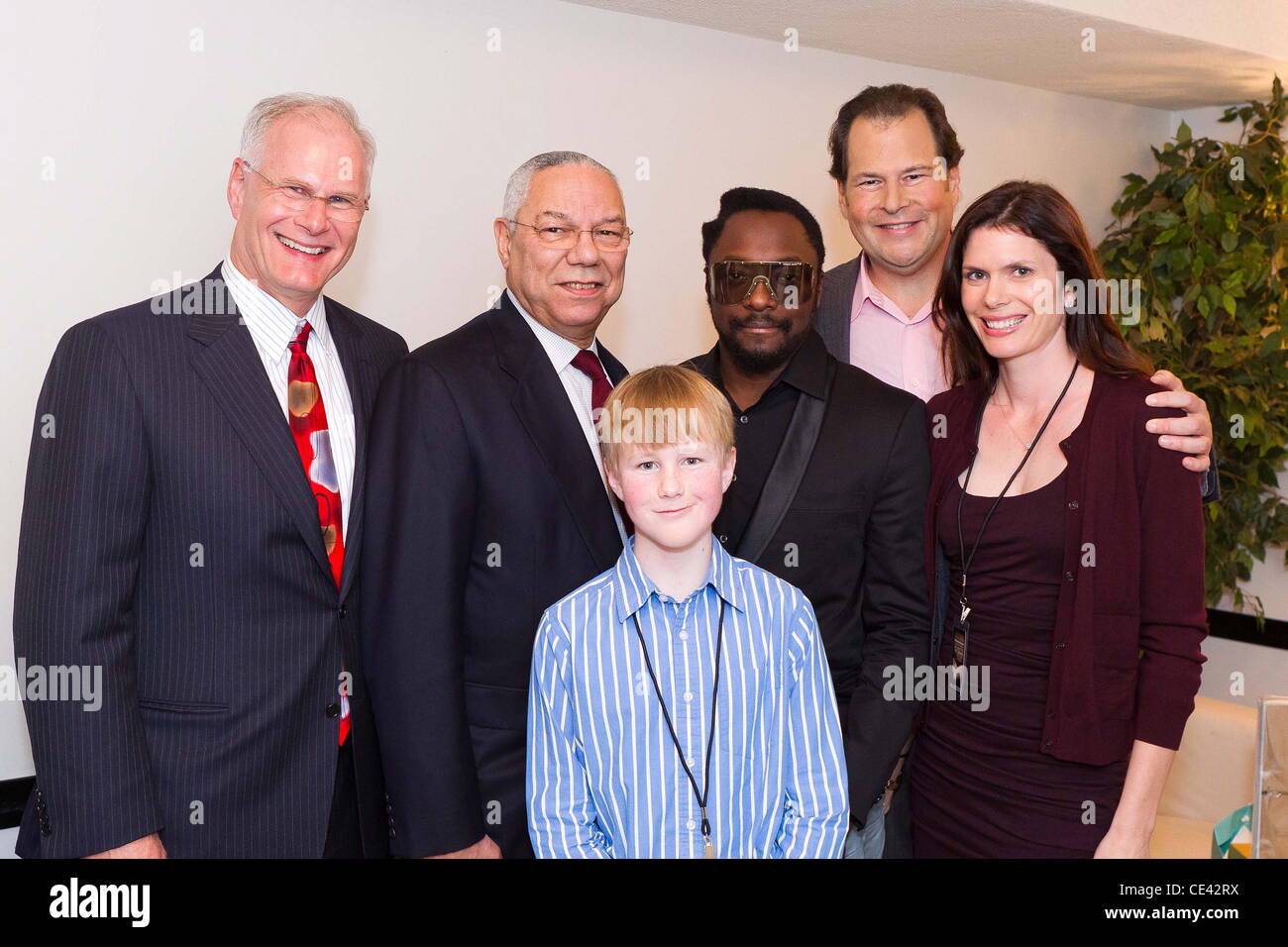 Mark Laret, General Colin Powell, Wll.i.am, Paddy O'Brien, Marc Benioff ...