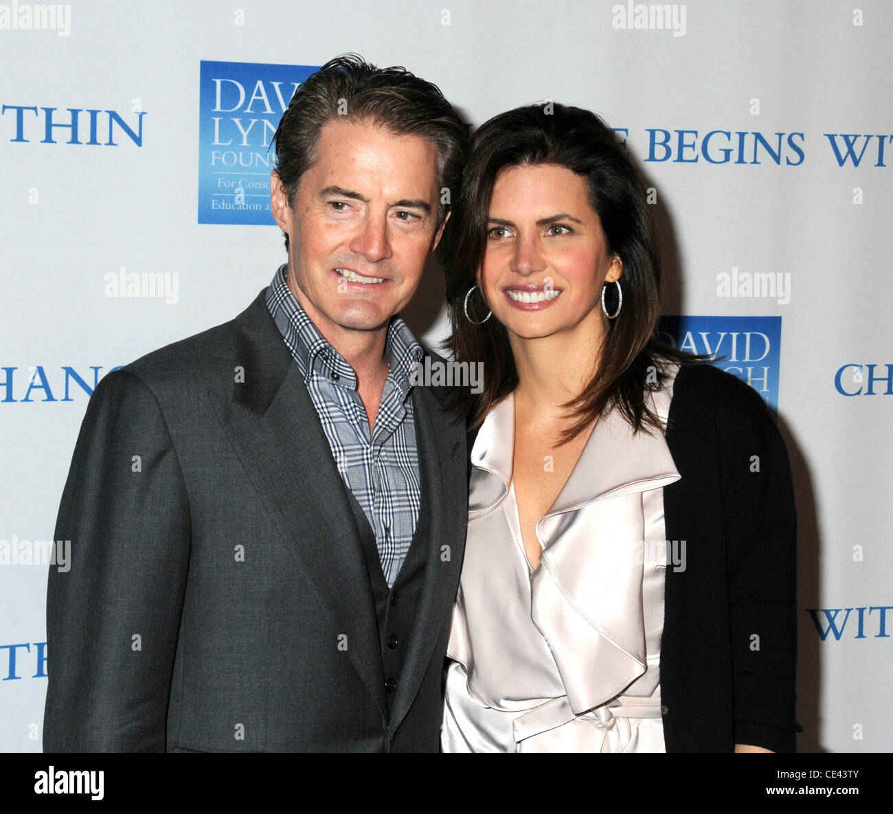 Kyle MacLachlan and guest 2nd Annual Change Begins Within Benefit ...