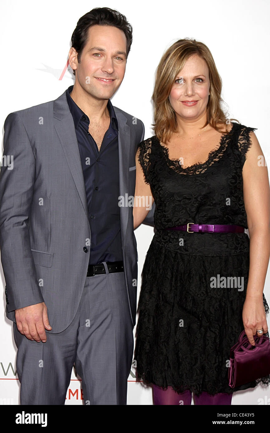 Paul Rudd and Julie Yaeger The Premiere of 'How Do You Know' held at ...