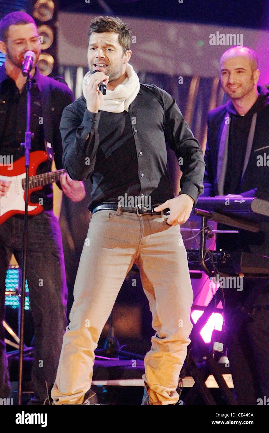 Ricky Martin performs on stage during '40 Principales Awards 2010' at ...