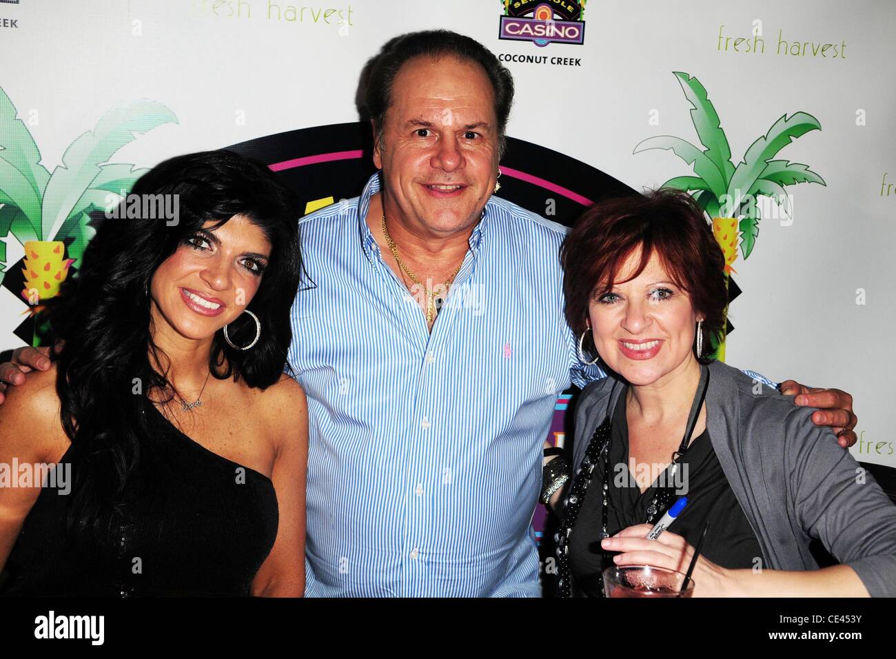 Teresa Guidice, Harry Wayne "K.C." Casey and Caroline Manzo 4th Annual ...