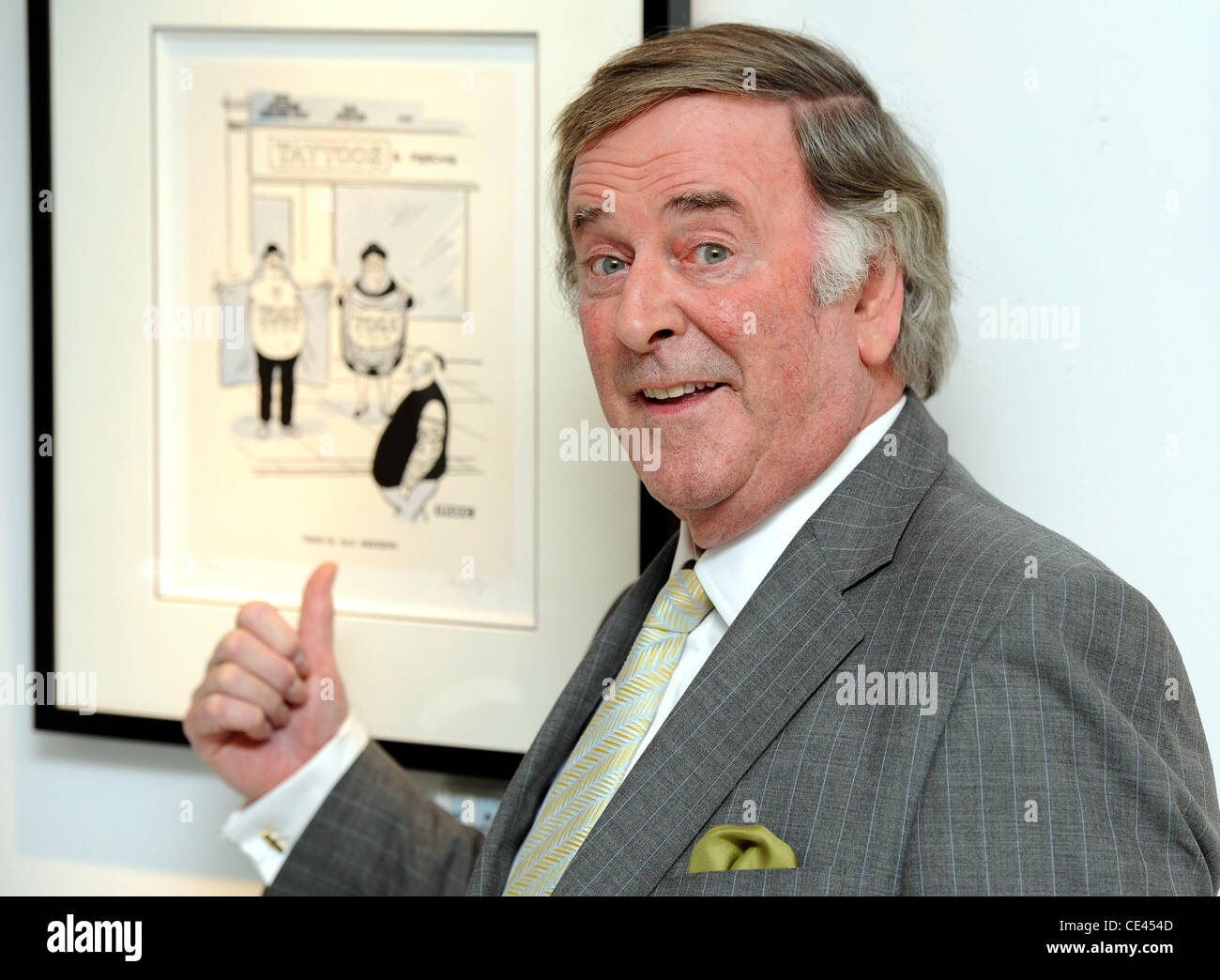 Sir Terry Wogan unveils a brand new collection of TOGS (Terry's Old ...