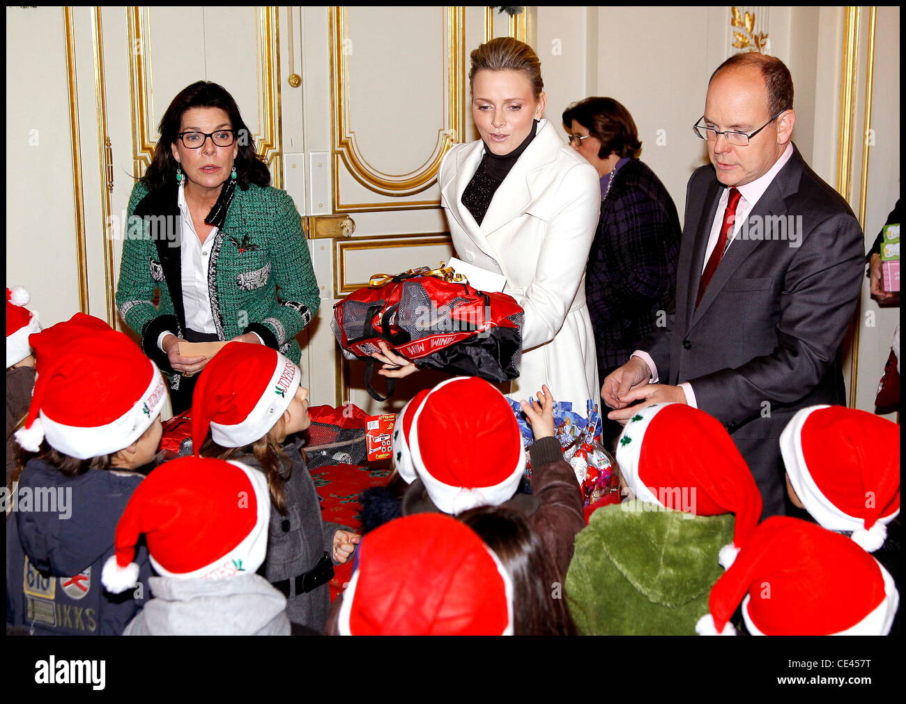 Princess Caroline, Prince Albert and Charlene Wittstock The Grimaldi ...