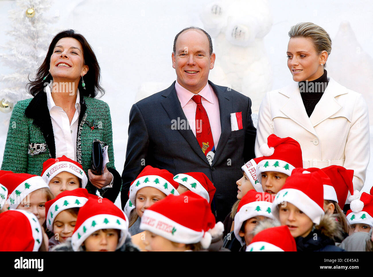 Princess Caroline, Prince Albert and Charlene Wittstock The Grimaldi ...