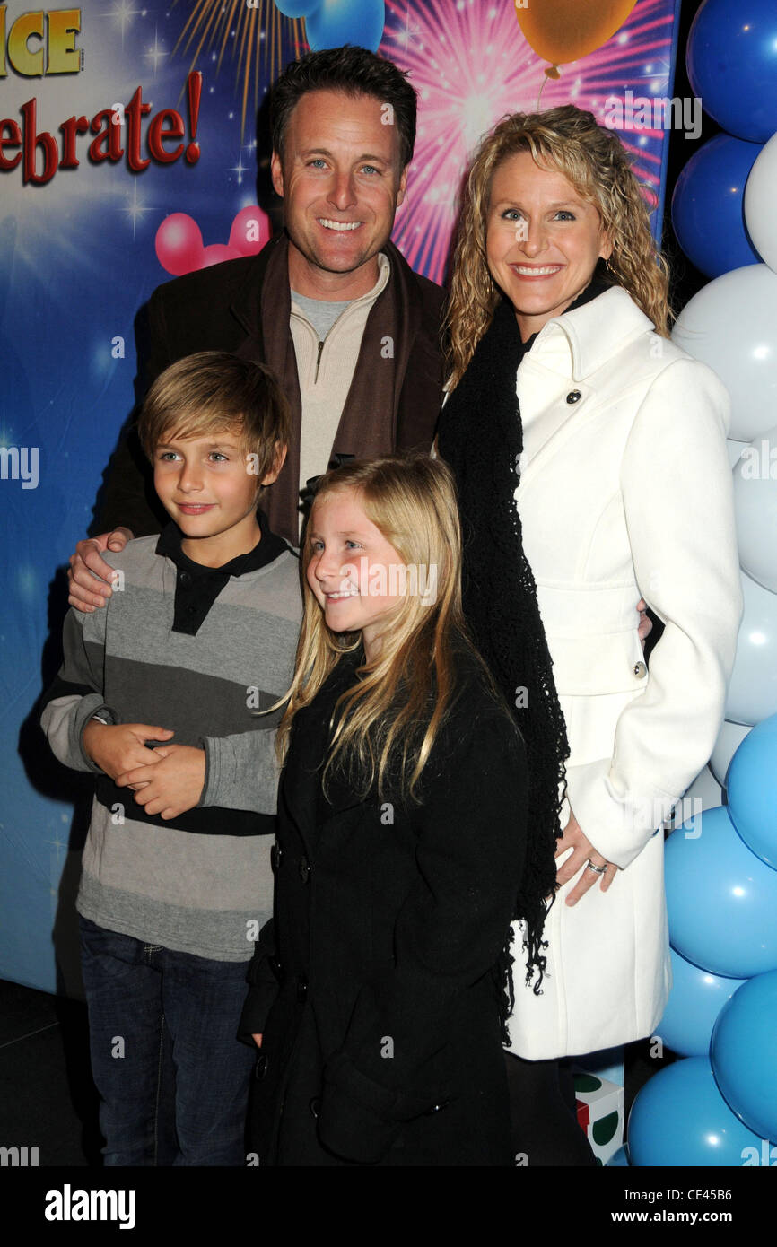 Chris Harrison and family Disney On Ice presents 'Let's Celebrate ...