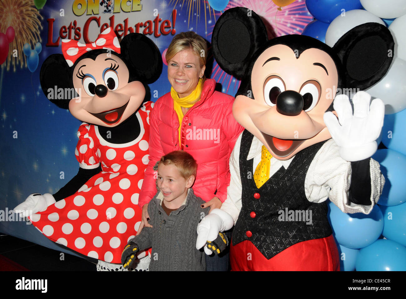 Alison Sweeney, daughter Megan and son Ben Disney On Ice presents 'Let ...