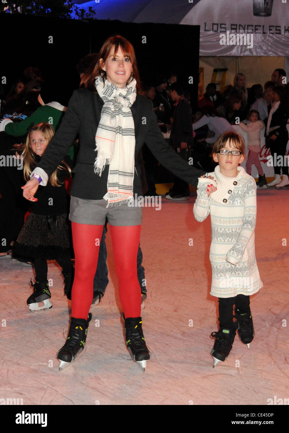 Molly Ringwald and daughter Mathilda Disney On Ice presents 'Let's ...