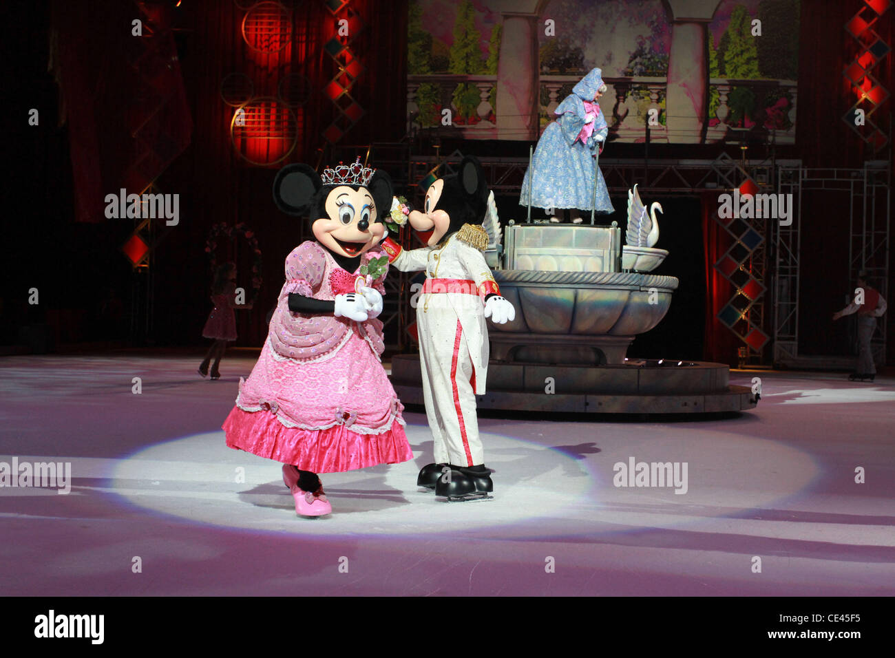 Atmosphere Disney On Ice Live Show held at The Staples Center. Los ...
