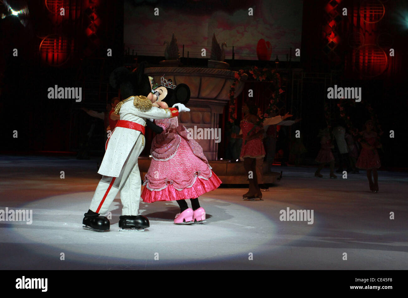 Atmosphere Disney On Ice Live Show held at The Staples Center. Los ...