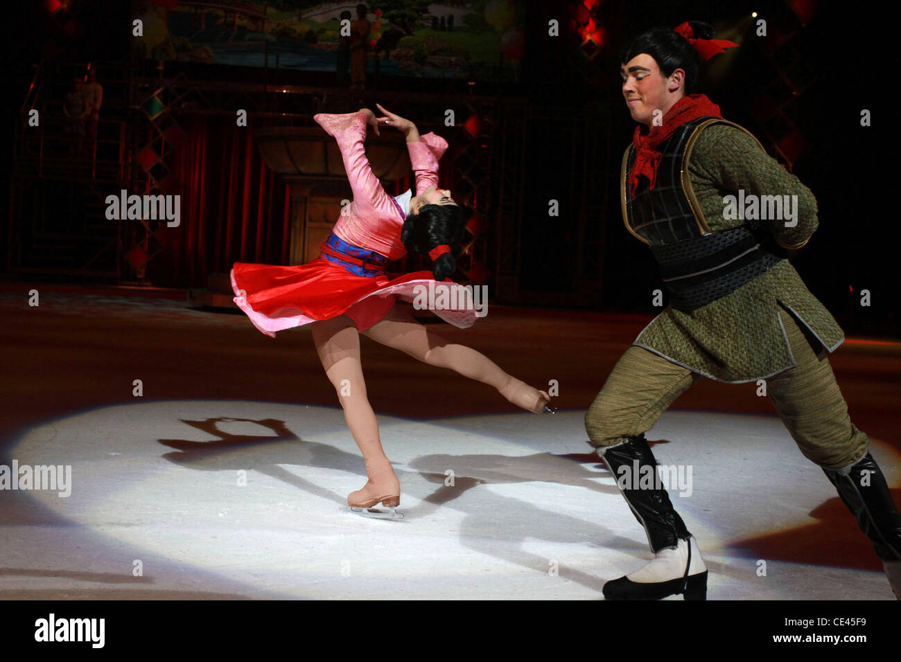 Atmosphere Disney On Ice Live Show held at The Staples Center. Los ...