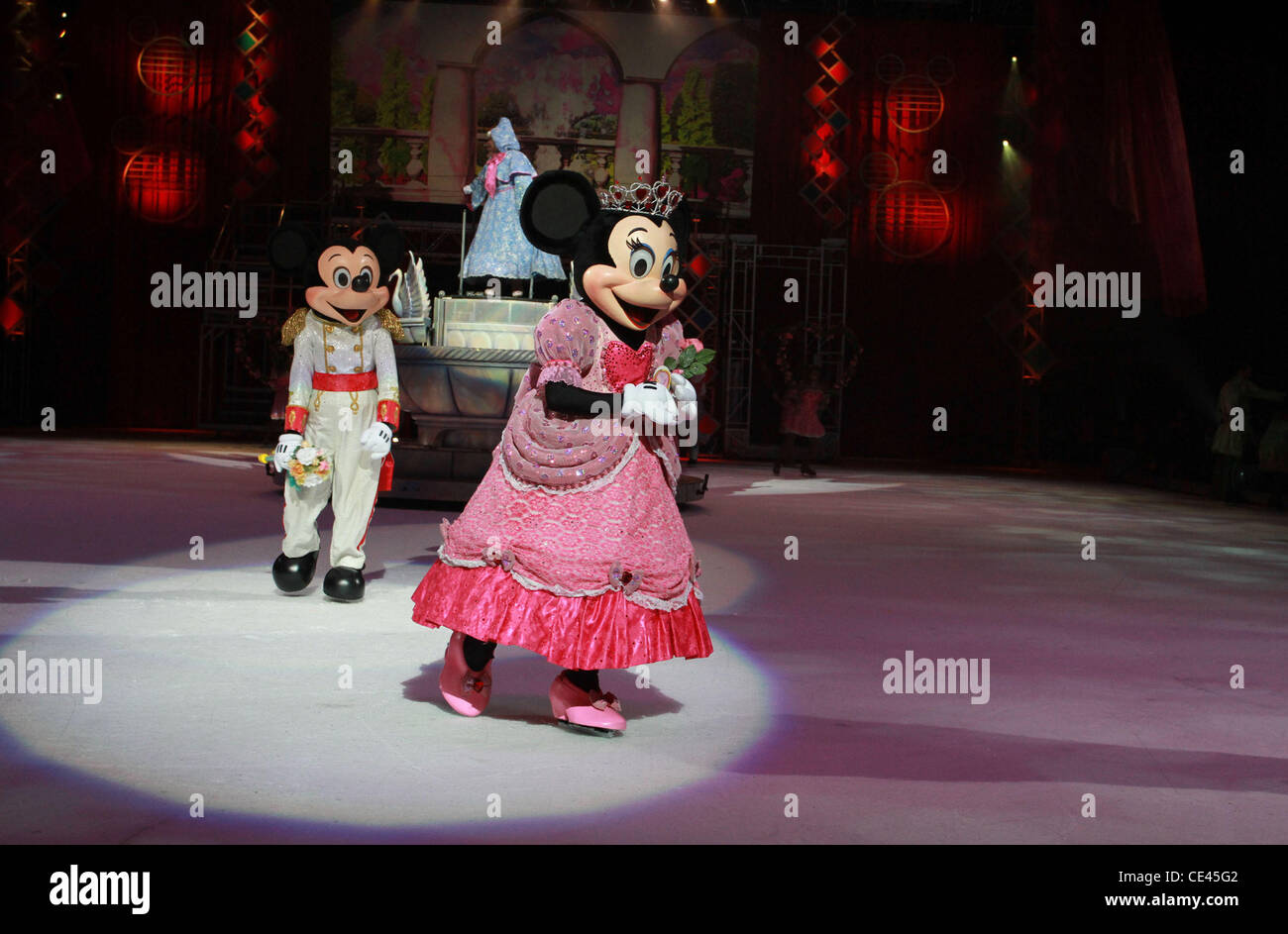 Atmosphere Disney On Ice Live Show held at The Staples Center. Los ...