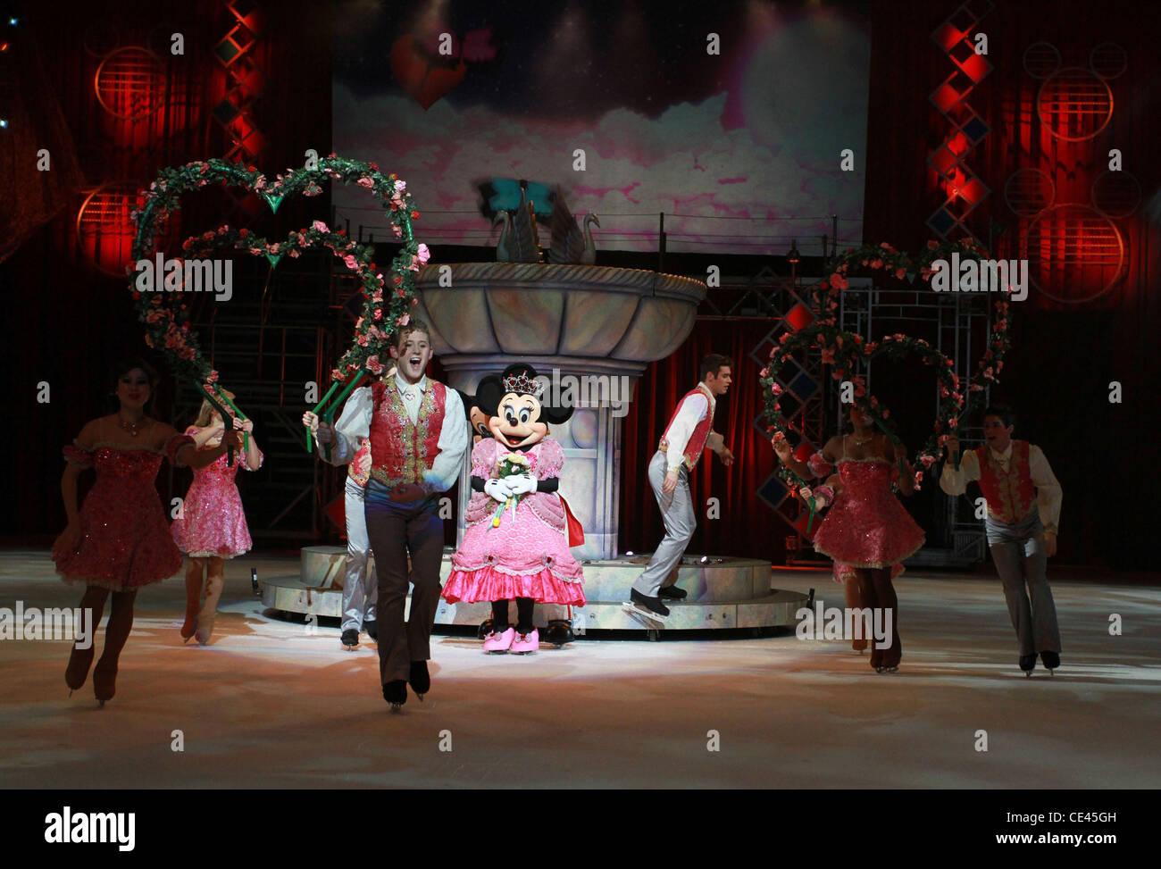 Atmosphere Disney On Ice Live Show held at The Staples Center. Los ...