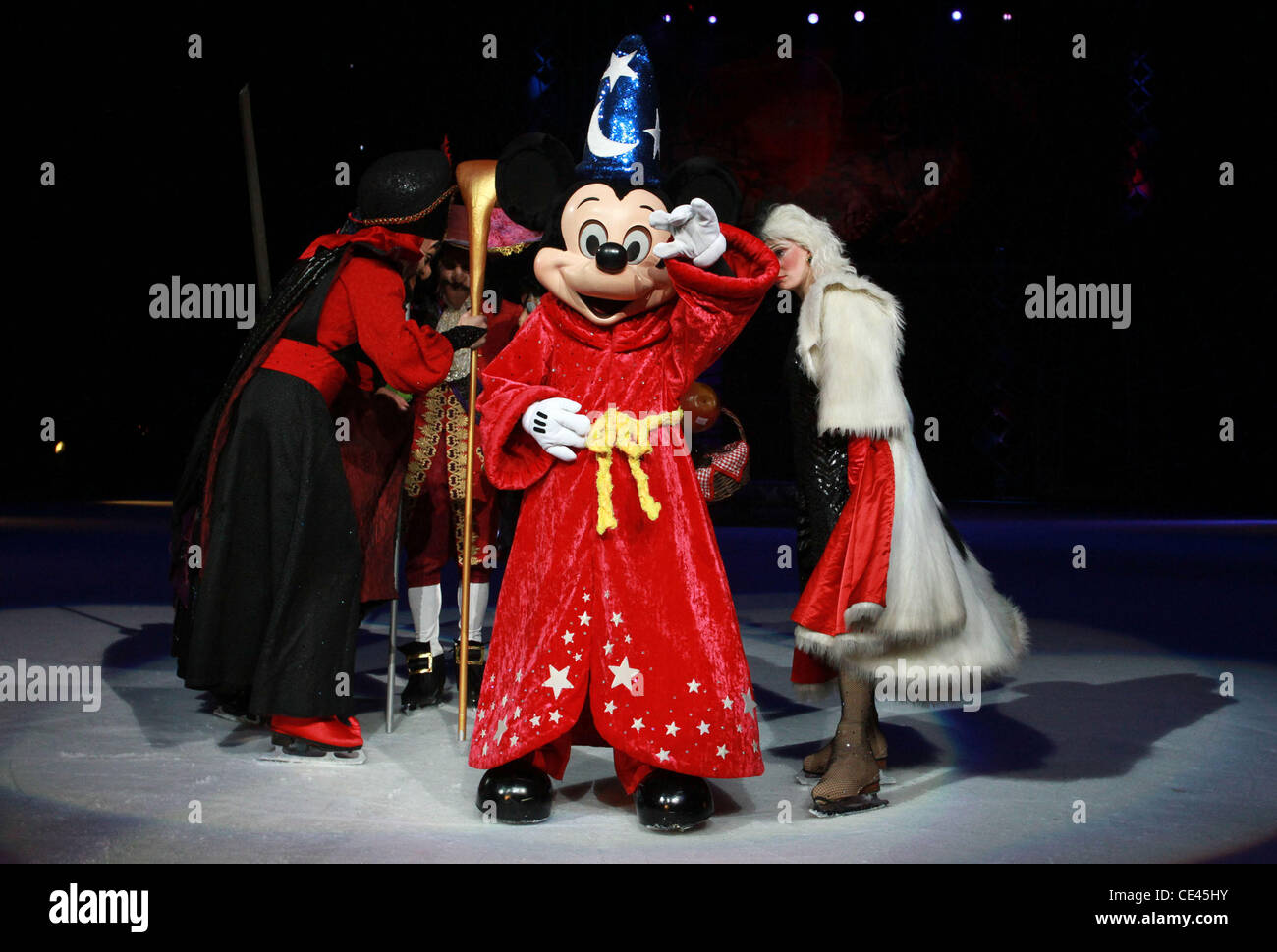 Atmosphere Disney On Ice Live Show held at The Staples Center. Los ...