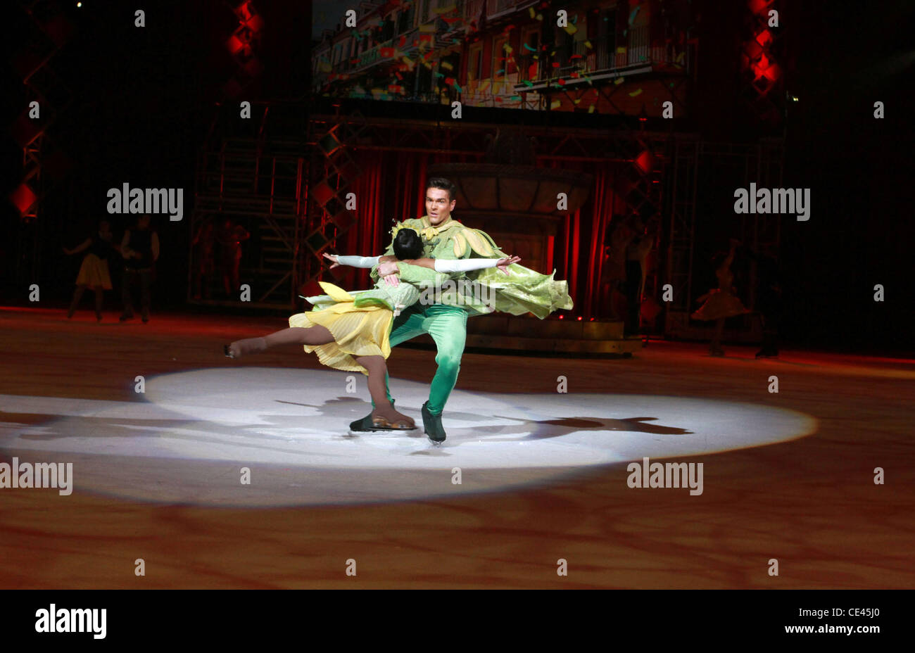 Atmosphere Disney On Ice Live Show held at The Staples Center. Los ...