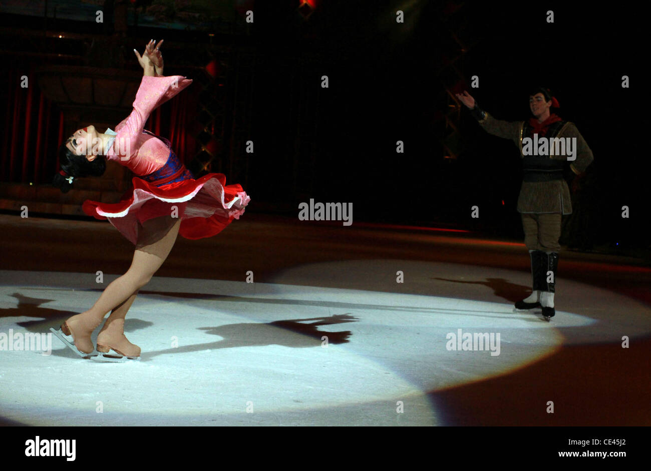 Atmosphere Disney On Ice Live Show held at The Staples Center. Los ...