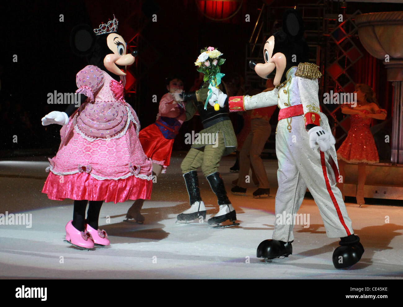 Atmosphere Disney On Ice Live Show held at The Staples Center. Los ...