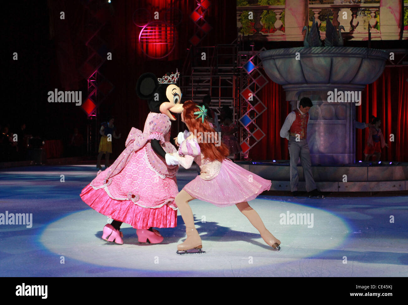 Atmosphere Disney On Ice Live Show held at The Staples Center. Los ...