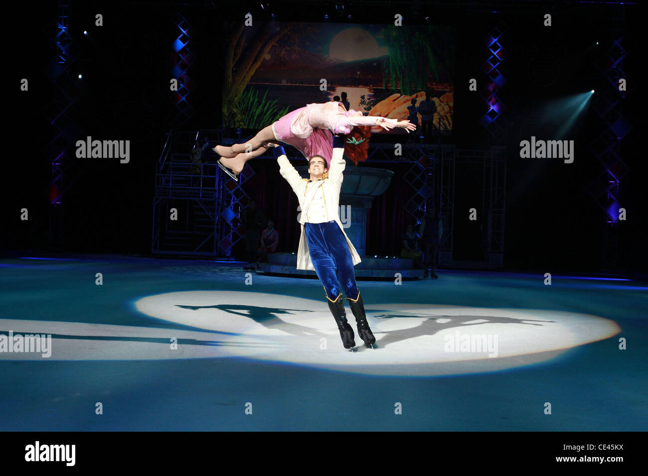 Atmosphere Disney On Ice Live Show held at The Staples Center. Los ...