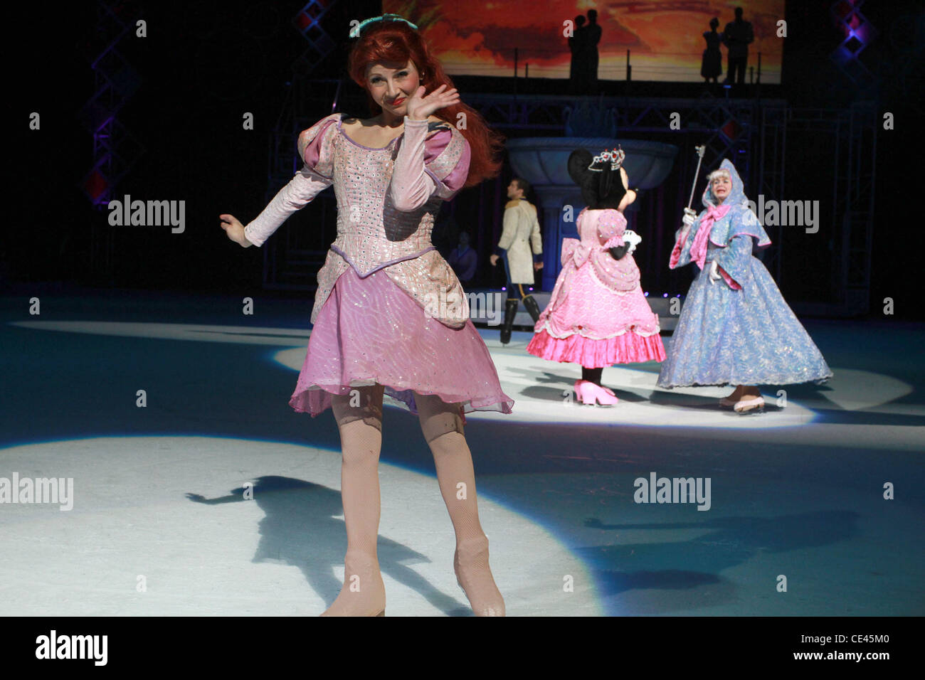 Atmosphere Disney On Ice Live Show held at The Staples Center. Los ...